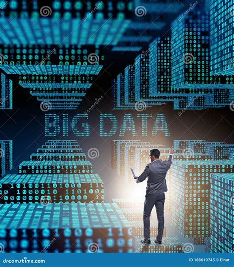 Big Data Concept With Data Mining Analyst Stock Image Image Of Concept Hardware 188619745