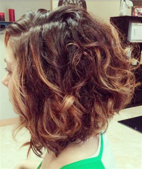 15 First Class How To Cut Angled Bob Hairstyles Curly Bangs