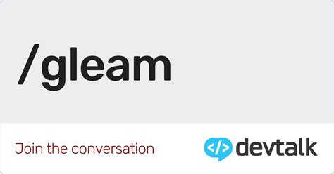 gleam programming language portal devtalk