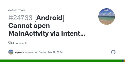 Android Cannot Open Mainactivity Via Intent When The App Is In The
