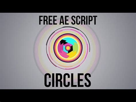 Circles After Effects Script OtherCubed Motion Graphics Tutorial Adobe After Effects
