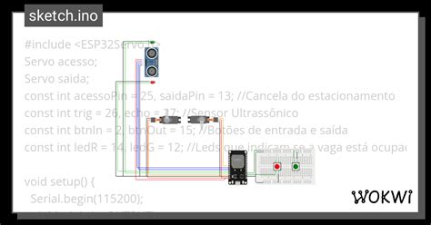 Estacionamento Copy Wokwi Esp32 Stm32 Arduino Simulator