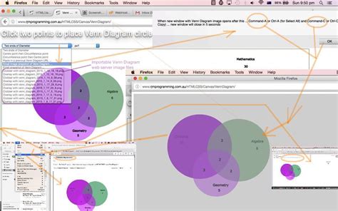 Htmljavascriptphp Canvas Venn Diagram Import Tutorial Robert James