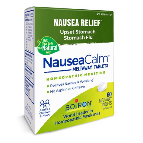 Nausea Relief 60 Tablets Christophers Herb Shop