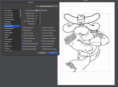 Show Nodes Within Selection Vectorstyler