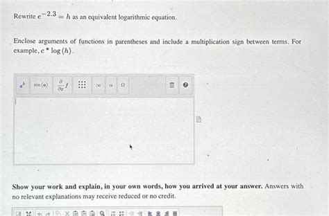 Solved Rewrite E E 23 Enclose Arguments Of Functions In