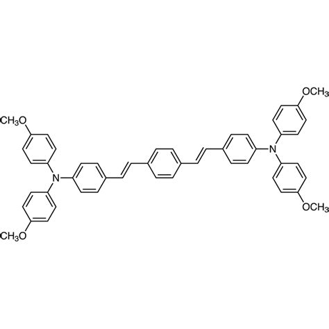 E E 1 4 Bis[4 [bis 4 Methoxyphenyl Amino]styryl]benzene
