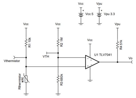Ntc Thermistor Circuit