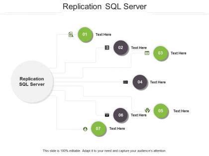 Replication SQL Server PowerPoint Presentation And Slides SlideTeam