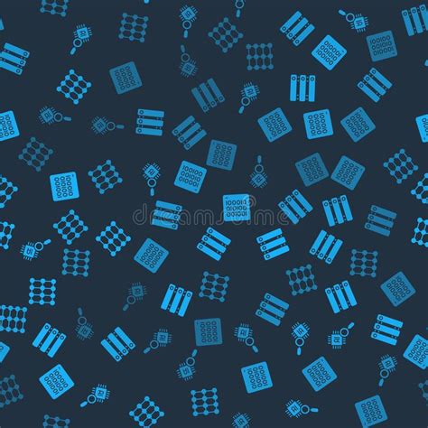Set Processor Cpu Server Data Binary Code And Neural Network On