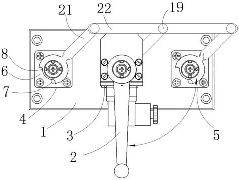 一种三联塞门操作装置的制作方法