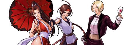 King Of Fighters 2002 Um Women Fighters Team By Hes6789 On Deviantart