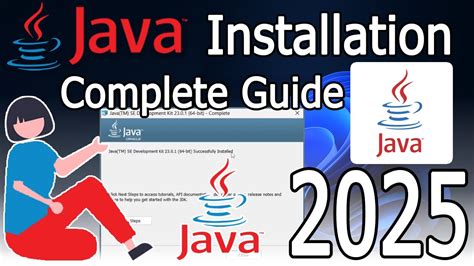 How To Install Java On Windows 1011 2025 Update With Javahome And Jdk Installation Youtube