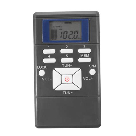 Mini Frequency Modulation Radio Digital Signal Processing Portable Receiver Sale Banggood Com