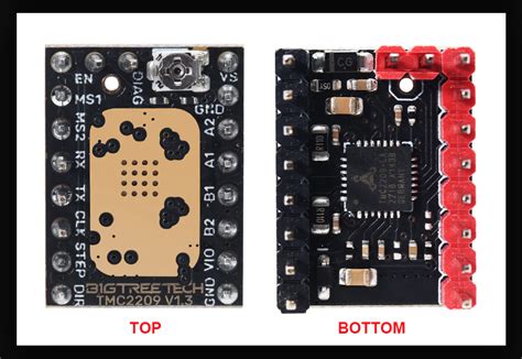 Btt Tmc2209 V1 3 Uart Stepper Motor Driver Dc 3d Printers