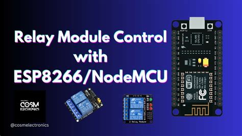 Realy Module With Esp8266 Nodemcu 16x2 Lcd I2c Module