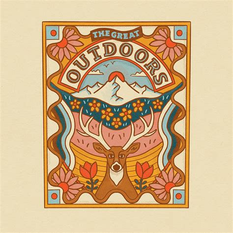 The Great Outdoors Illustration Behance