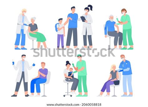 Set People Different Ages Gender Gets เวกเตอร์สต็อก ปลอดค่าลิขสิทธิ์ 2060058818 Shutterstock