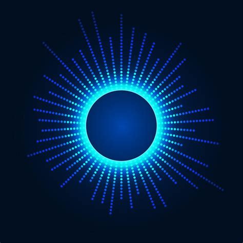 premium vector abstract background technology spherical chip that processes commands and