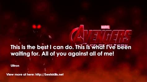 Top 20 Quotes From Avengers Age Of Ultron Youtube