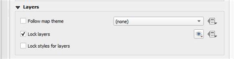 Follow Map Theme And Lock Layers Should Have A Radio Button Instead