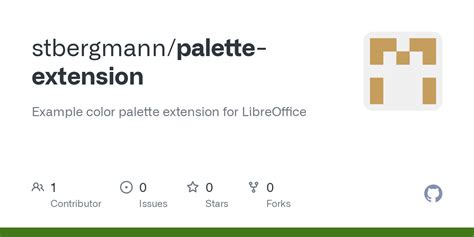 Github Stbergmannpalette Extension Example Color Palette Extension For Libreoffice