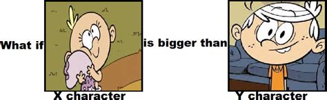 What If Lily Loud Was Bigger Than Lincoln Loud By Cozyglow Sweetie Tf