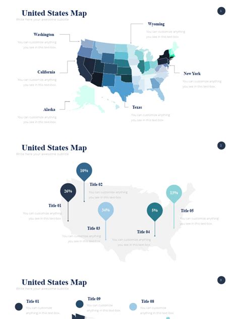 Usa Map Powerpoint Slides Pdf