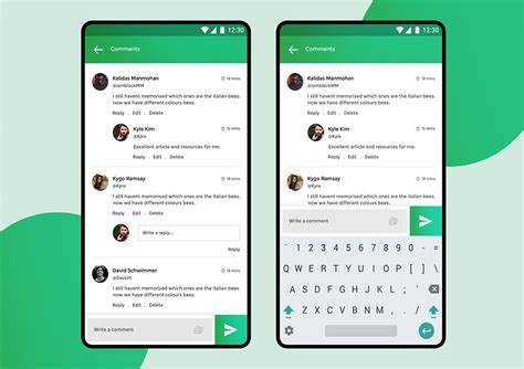 Comments Ui Kit On Behance