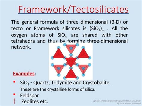Silicate Structures 2pptx Ppt