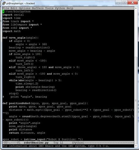 Dynamic Path Planning Of A Robot