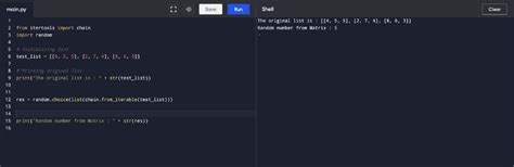 Mridang Lalwani On Linkedin Python Program To Select Random Value From