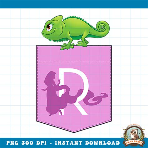 Disney Princess Rapunzel And Pascal Png Digital Download I Inspire Uplift