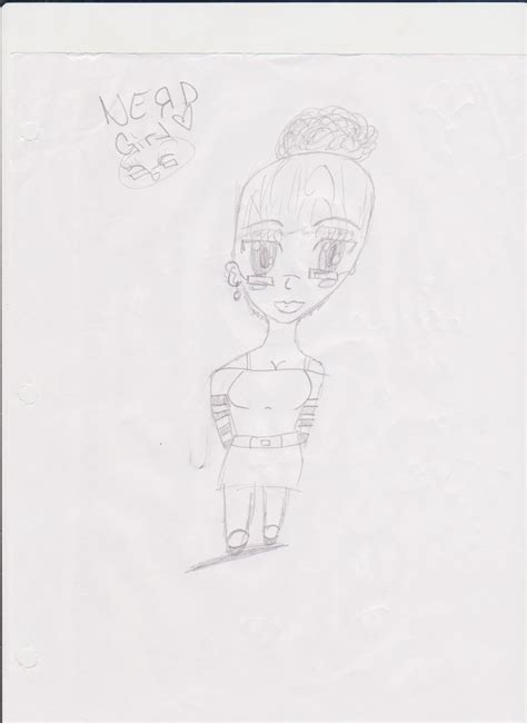 Nerd Girl Chibi By Dong Saeng On Deviantart