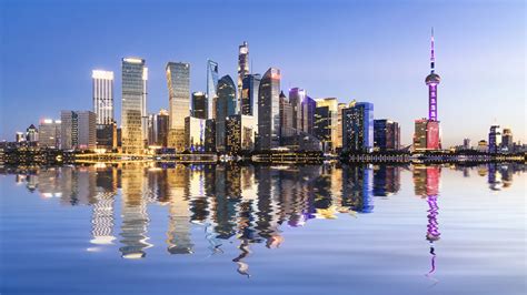 上海外滩，地标，夜景，高清，摄影预览