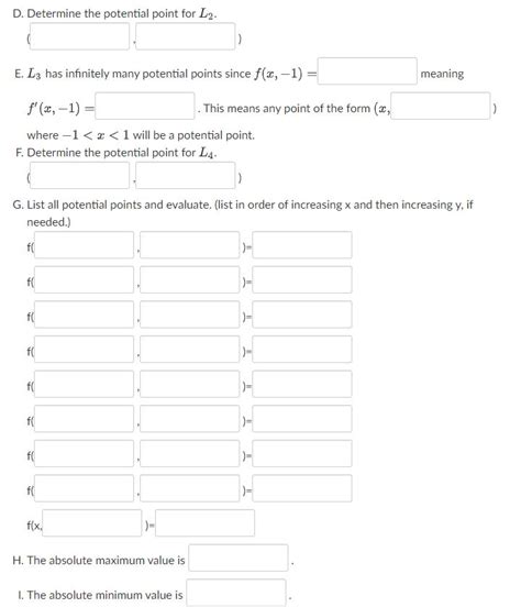 Solved Parts A C Are Ok But I Am Struggling With Parts D I Chegg