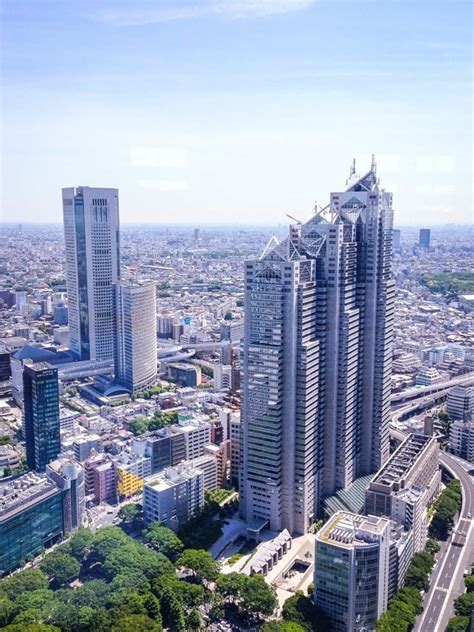 무료 사진 건축 도시 다운 타운 건물 도시 외관 푸른 하늘 타워 현대