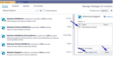 Selenium Latest Version Update