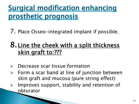 Acquired Maxillary Defects Copy Removeable Ppt