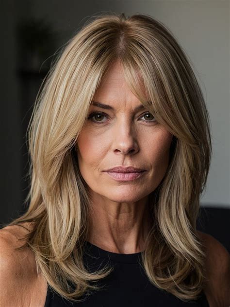 Embracing Elegance 25 Long Haircuts For Women Over 50 Yourwifeknows