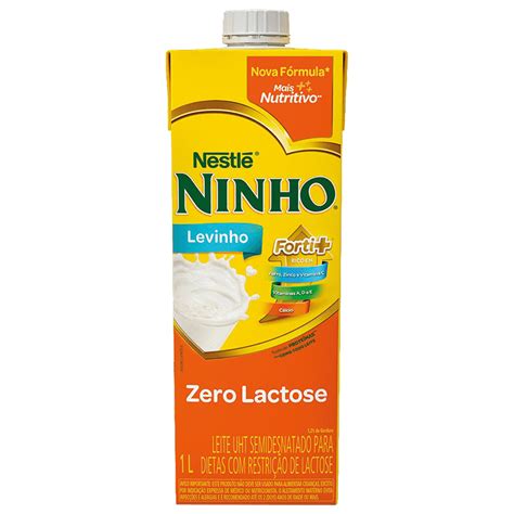 Leite Ninho Uht Semidesnatado Zero Lactose 1l Rissul Online