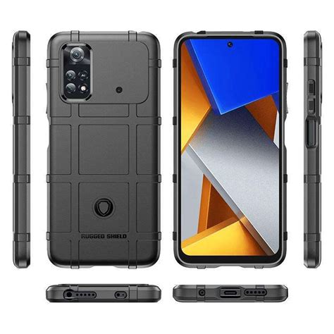 Jual Xiaomi Poco M Pro Rugged Shield Army Military Silicone Armor Case Di Seller Megacase