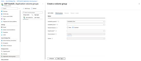 Add Volumes For An Sap Hana System As A Dr System Using Azure Netapp