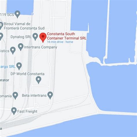 The Location Of Constanţa South Port Agigea Container Ship Terminal [2] Download Scientific
