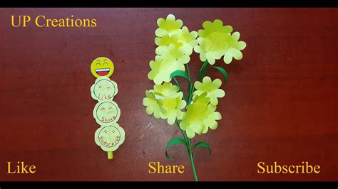 Beautiful Flower Stick අලංකාර මල් කිනිත්ත Youtube