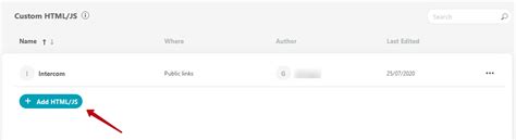Custom Jshtml For Public Links And Web Client Nimbus Platform