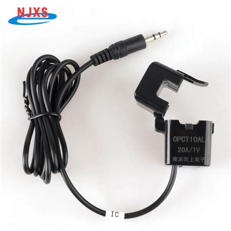 Njxse Miniature Split Core Current Transformer Clamp On Opct10al 5a 1v 10a 20a 30a 50a 60a 1v