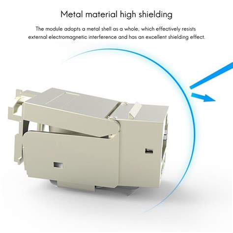 Cat7 Ethernet Connector Rj45 Modular Ethernet Cabl Vicedeal