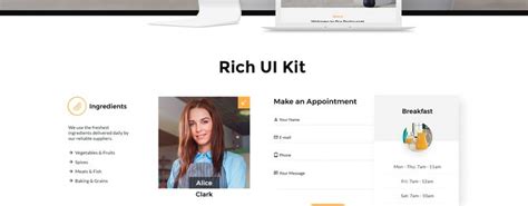 Restaurant Cafe And Restaurant Services Html5 Landing Page Template
