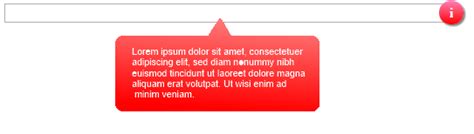 Html Making Error Message Appear When Hovering Over Error Symbol